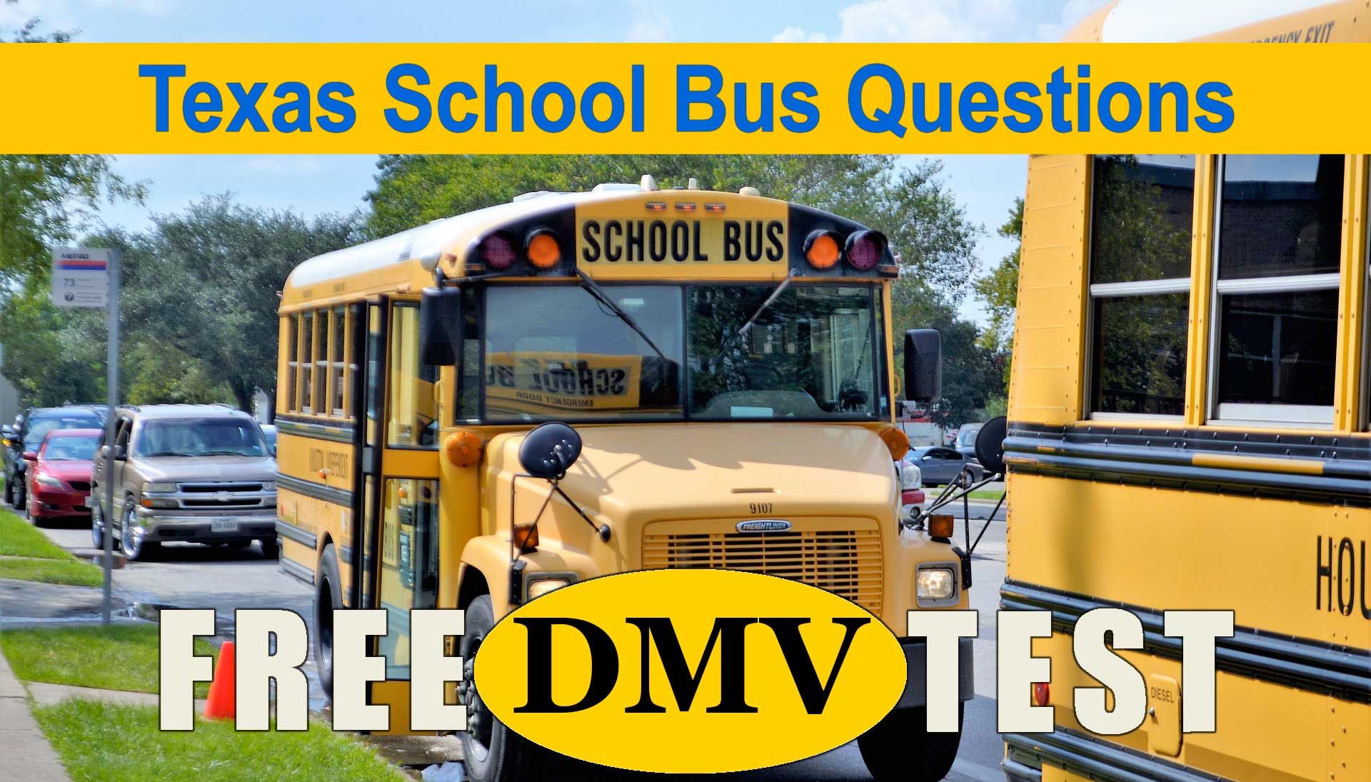 Texas DPS School Bus Questions - Free DMV Test